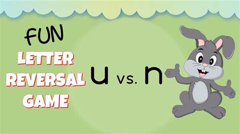 Handwriting Letter Reversal The Difference Between U And N Youtube
