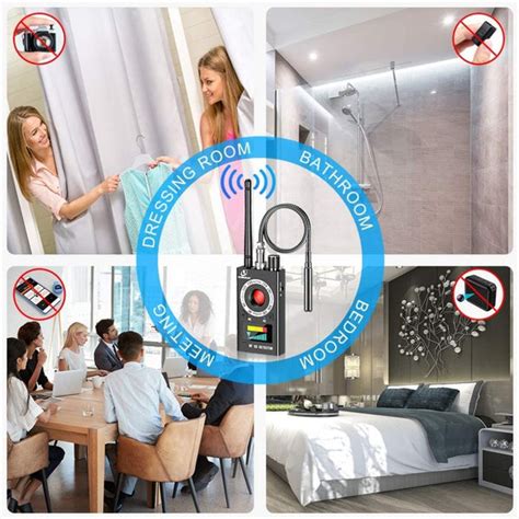 Rf Detector And Camera Finder Bug Detector Upgraded Rf Signal Detector
