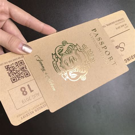 Passport Invitation Passport Wedding Invitations Wedd