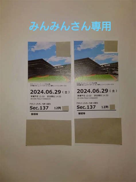 6月29日 北海道日本ハムファイターズ Vs 福岡ソフトバンクホークスホークス By メルカリ
