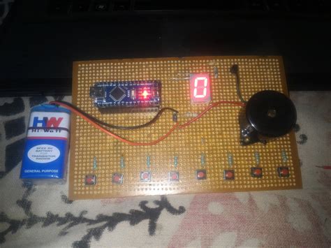 8 Player Quizz Buzzer System Using Arduino 4 Steps With Pictures