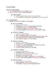 Understanding Gestalt Principles Laws Of Perception Visual Course Hero