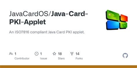 Github Javacardosjava Card Pki Applet An Iso7816 Compliant Java Card Pki Applet