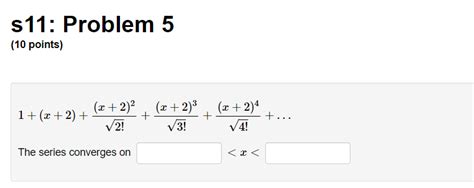 s11 problem 5 10 points