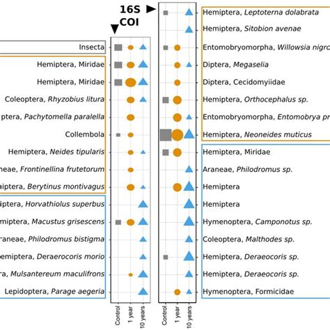 Indicator Species According To The Datasets Retrieved Using The Coi