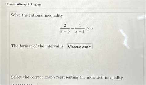 solved current attempt in progresssolve the rational