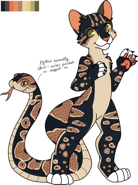 Ocelotpython Hybrid Adoptable Art And Design By Me Rfurry