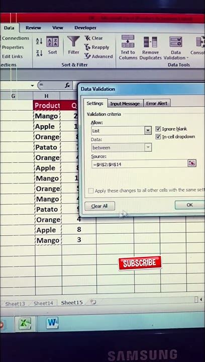 List With Sumif Formula Excel Exceltricks Exceltips Exceltutorial