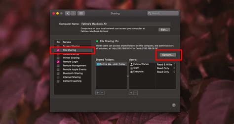 Network File Sharing System Spabinger