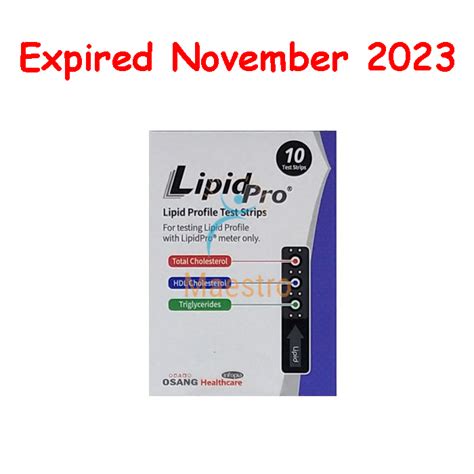 Jual Lipid Pro Strip Tes Kolesterol Total Hdl Ldl Trigliserida Isi 10