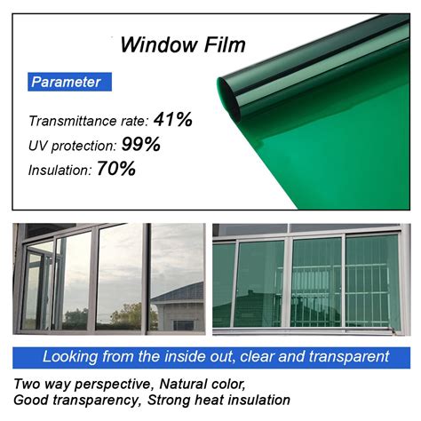 100cm X 8m 41 Vlt Green House Window Foil Tints U Vicedeal