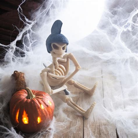 3d Printable Skeleton Knight Flexi By Boby Green Creations