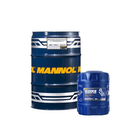 MANNOL 8206 ATF DEXRON III AUTOMATIC PLUS TRANSMISSION FLUID - CMG Oils ...