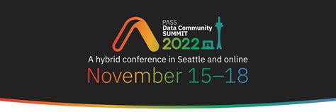 PASS Data Community SUMMIT 2022 Speakers Sessions Agenda