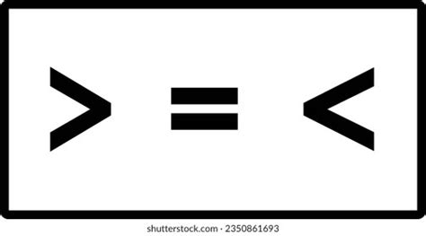 Than Symbol Greater Than Less