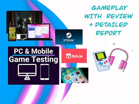 test and review your game or app on pc ios and mobile by stezdraws