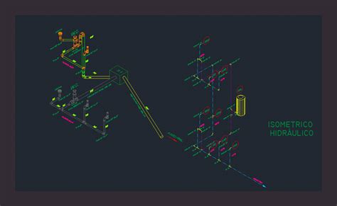 Health Hydraulic Scheme Dwg Block For Autocad • Designs Cad