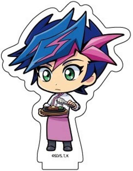 【藤木遊作】アクリルぷちスタンド 遊戯王vrains 03 コックverミニキャライラスト Realize トレカandホビー
