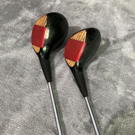 Ping Karsten I Vintage Golf Clubs 3 Wood And 4 Wood Steel Shaft Ebay