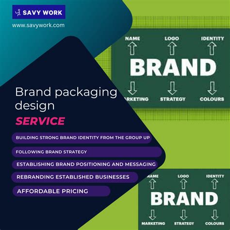 Brand Packaging Design Branding Service Savy Work