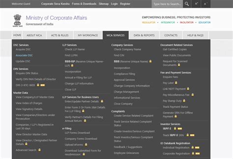MCA Portal How To Update DSC Learn By Quicko