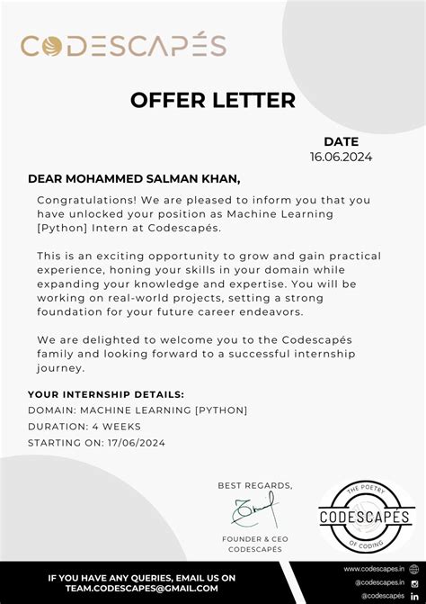Mohd Salman Khan On Linkedin I Am Pleased To Announce That I Have Been