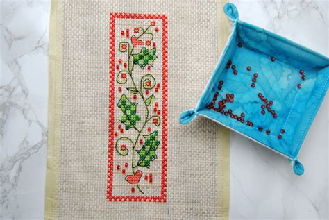 Beads Accenting Your Cross Stitch Projects With Flair And Sparkle