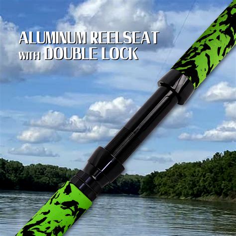 Fiblink Catfish Fishing Rods 768610green Catfish Rod 1 Piece2