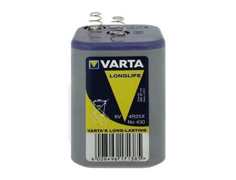 Bateria 4R25 VARTA Longlife - Sklep BTO.pl