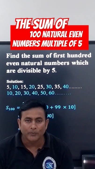 find the sum of first 100 even natural numbers which are divisible by 5