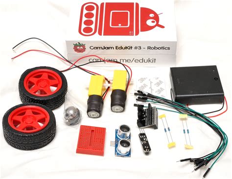 Camjam Edukit 3 Robotics Kit Raspitv