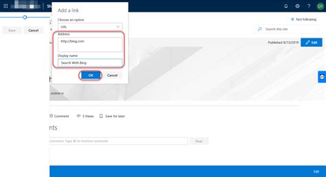 Sharepoint Online Now Has A Footer Properties Option One Minute Office Magic