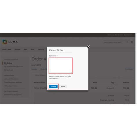 Cancel Order By Customer Magento 2 Extension Doyenhub