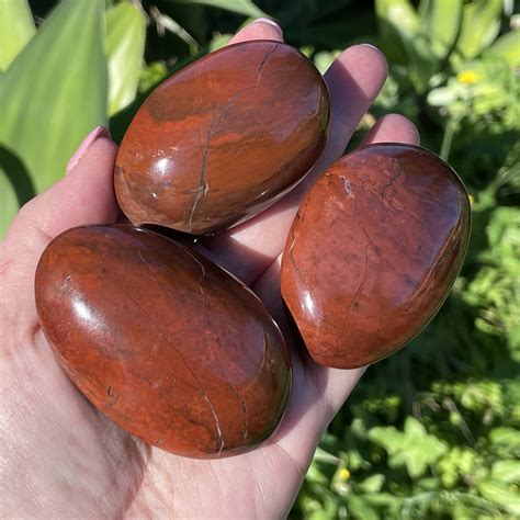 Red Jasper Pebble For Nurture And Earthing The Rock Crystal Shop