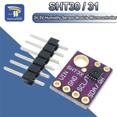 iic i2c interface sht30 sht30 d digital output temperature humidity sensor accuracy breakout