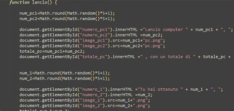 gioco dei dadi online lancio dei dadi in javascript