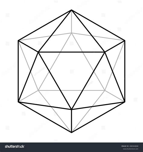 8 370 Icosahedron Stock Vectors Images And Vector Art Shutterstock