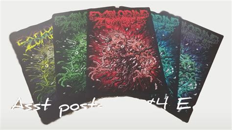 Posters Exploding Zombies