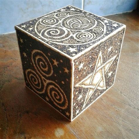 Magic Box Just Finished This Small But Very Magical Box The Five Visible Faces Have Powerful