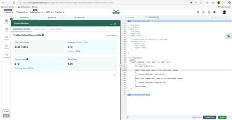 gfg160daysofcode geeksforgeeks codingchallenge bst… amit mondal