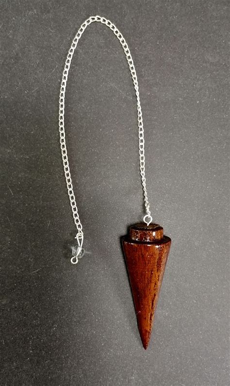 Pendel I Trä Rak Kon Med Basic Top