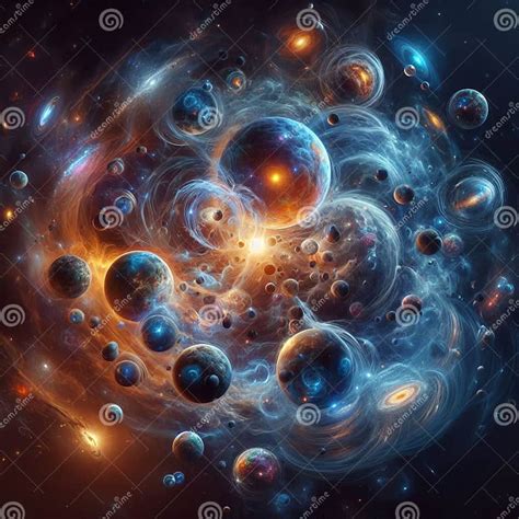 Dark Matter Unseen Matter That Affects The Gravitational Behav Stock