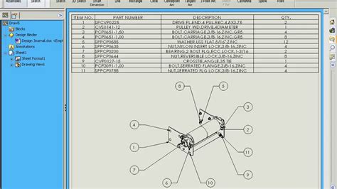 SolidWorks Customization Using VBA Automatically Generate Spare Parts Catalogue For Assembly