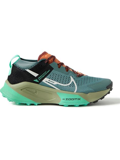 Nike Running Nike Running Zoomx Zegama Rubber Trimmed Mesh Trail