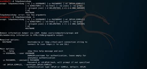 HackingDNA Recon LDAP Information Using LDAPdomaindump