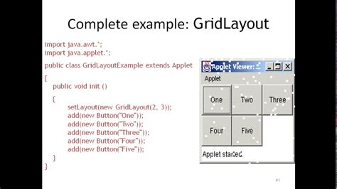 Awt Layouts And Gridlayout Part3 Youtube Awt Layouts And Gridlayout Part3 Youtube