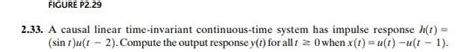 233 A Causal Linear Time Invariant Continuous Time