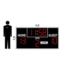 DC 150 FTBL 8x4 Football Soccer Lacrosse LED Wireless Controlled
