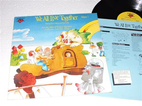 X We All Live Together Records Vol Vol Etsy