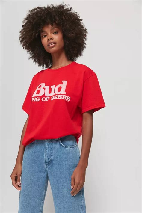 Junk Food Budweiser King Of Beers Tee Urban Outfitters Canada